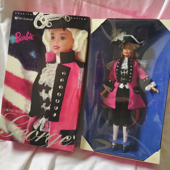 Mattel | Toys | Rare Vintage George Washington Barbie Collectible ...